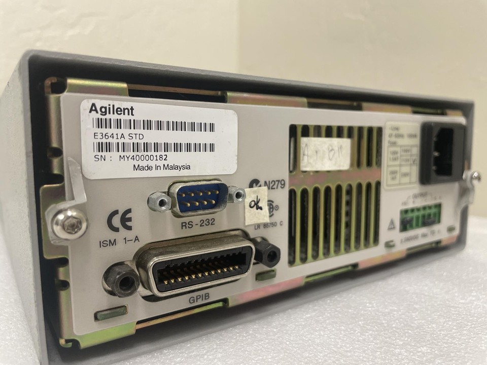 AGILENT HP E3641A DC POWER SUPPLY | eBay