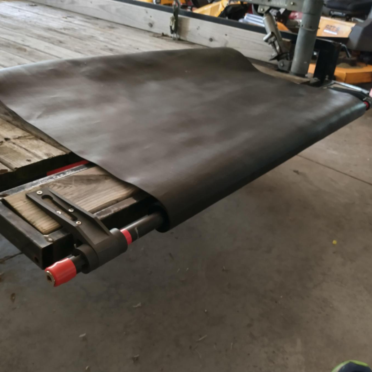 Truck Bed Cargo Gravel Dragsheet Unloader 2000 Capacity Heavy Duty Roller Crank | eBay
