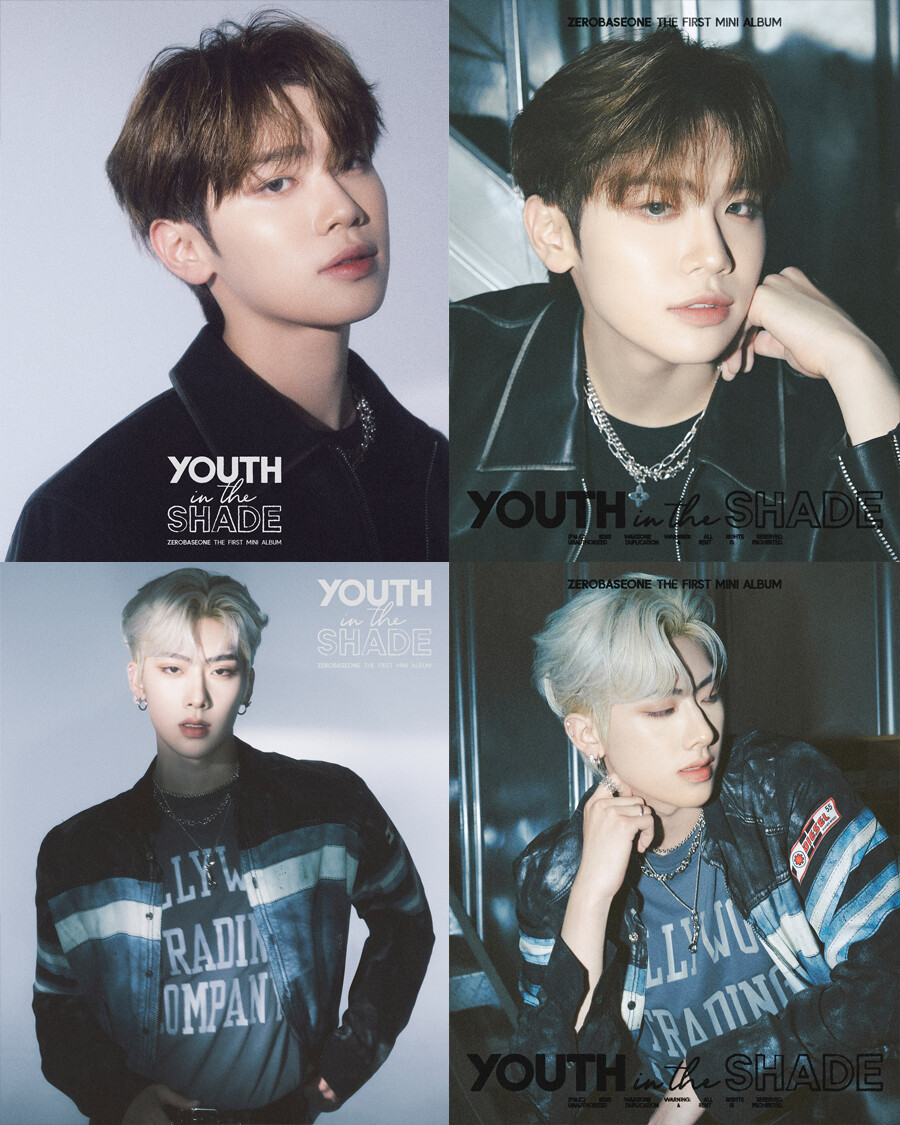 ZEROBASEONE YOUTH IN THE SHADE 1st Mini Album DIGIPACK Ver/CD+Photo Book+2 Card | eBay