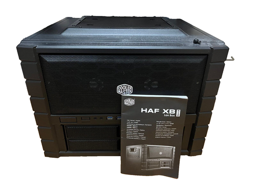 Cooler Master HAF XB EVO LAN Box Computer Case w/ Antec EA-500D Power ...