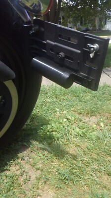 Sealed Motorcycle Stash Tube Mounts to License Plate - Color Options ...