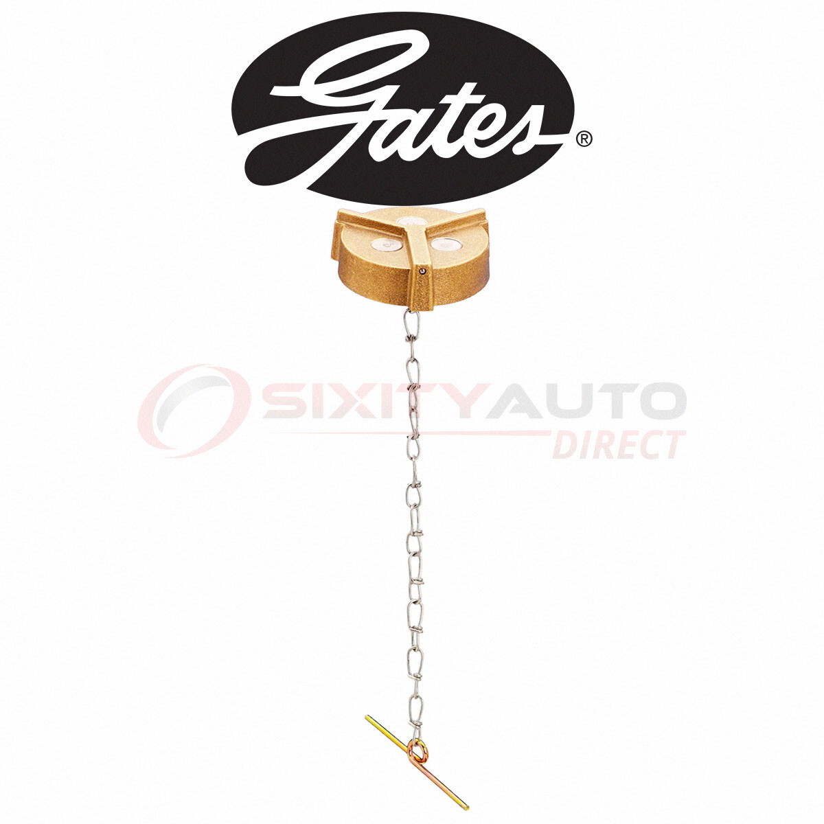 Gates 31803 Fuel Tank Gas Cap for TG-3 RTG-3 MGC-3 FC-838 FC-763 FC-511 ...