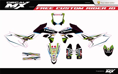 Fits Kawasaki KX450F 2016, 2017, 2018 kxf450 graphic kit decals ...