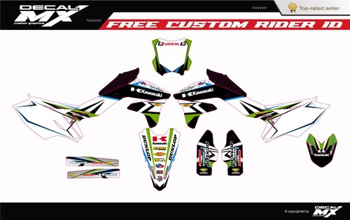 Fits Kawasaki KX450F 2016, 2017, 2018 kxf450 graphic kit decals ...