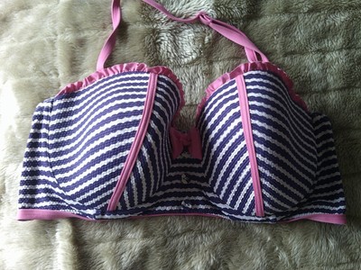 FLOOZIE DEBENHAMS underwired bikini bra top uk 38DD usa 38D euro 85DD ...