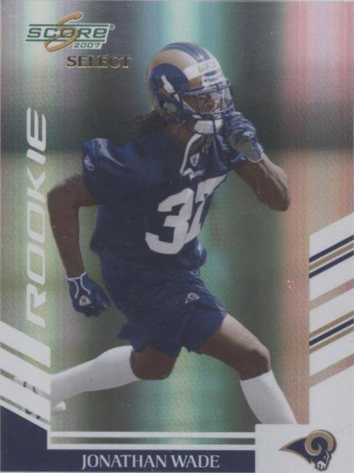 2007 Score Select - Rookie Jonathan Wade #397 /599 (RC) for sale online ...