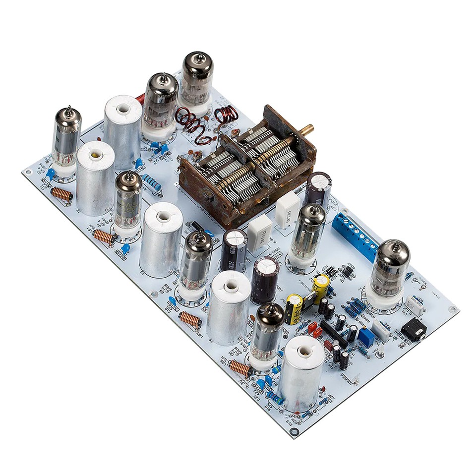 Vintage Vacuum Tube FM Radio Valve Stereo Audio Receiver Assembled ...