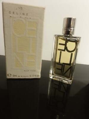 CELINE VTG Mini Eau de Toilette EDT Miniature Perfume (5ml. = 0.17oz ...