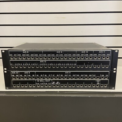24x2 Audio Patch Bay Panel Rack Mount - COMMUNICATIONS CORPORATION ...