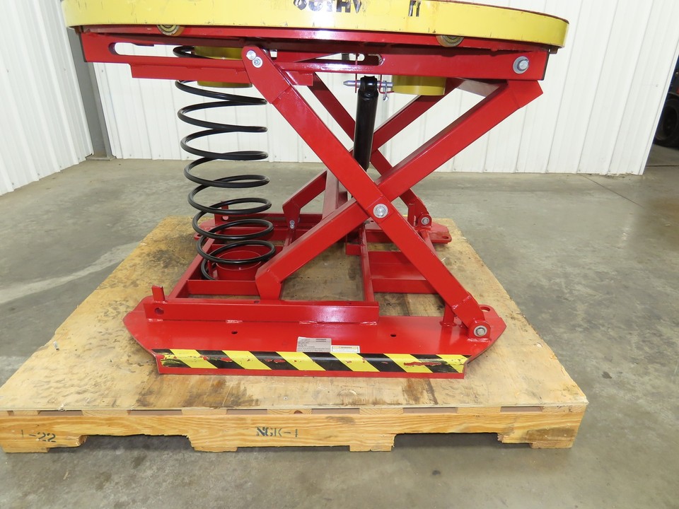 Southworth PP360-R4 Pallet Level Loader 43-3/4" Round Top 28" Lift ...