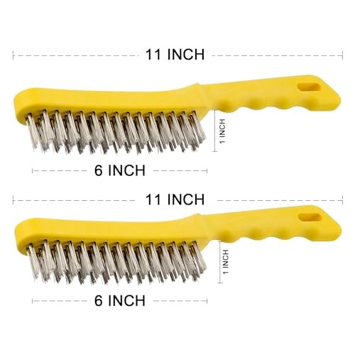 Heavy duty stainless steel wire scratch brush | eBay