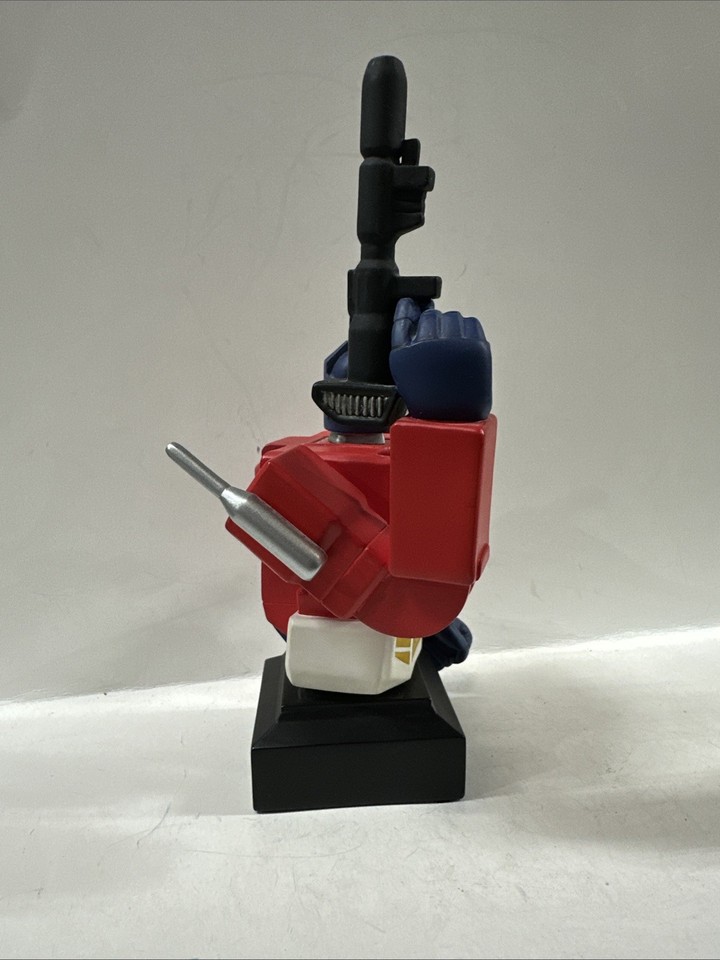 Transformers "Optimus Prime" Cold Cast Porcelain Bust Hard Hero #2150/ ...
