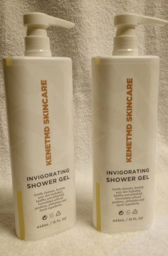 2 Bottles KenetMD Skincare Invigorating SHOWER GEL 15oz in Each | eBay