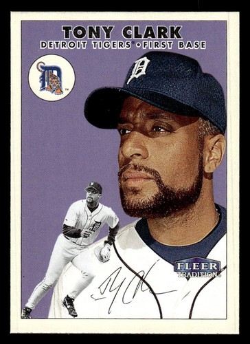 Tony Clark Detroit Tigers 2000 Fleer Tradition #17 | eBay