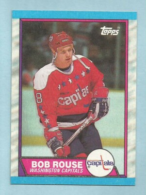 1989-90 Topps Hockey Bob Rouse #26 Washington Capitals PACK FRESH! | eBay