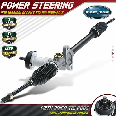 Power Steering Rack and Pinion Assembly w/ EPS for Hyundai Accent Kia ...