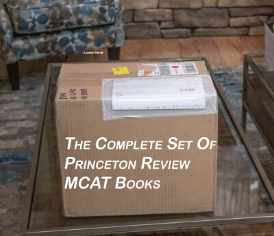 Complete Set of The Princeton Review MCAT books- Brand New Latest ...