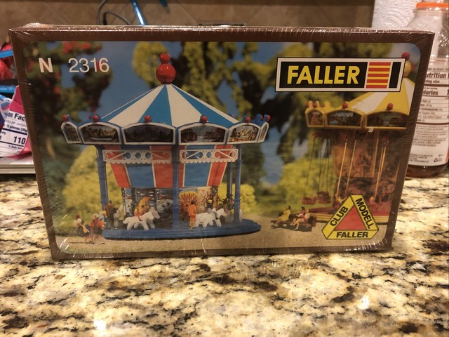 N Scale FALLER Merry Go Round / Carousel Model Building Kit # 242316 ...