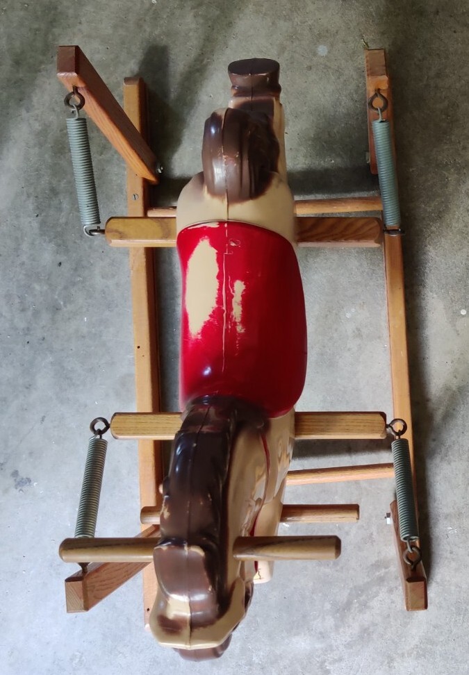 VINTAGE DELPHOS HI-PRANCER ROCKING HORSE | eBay