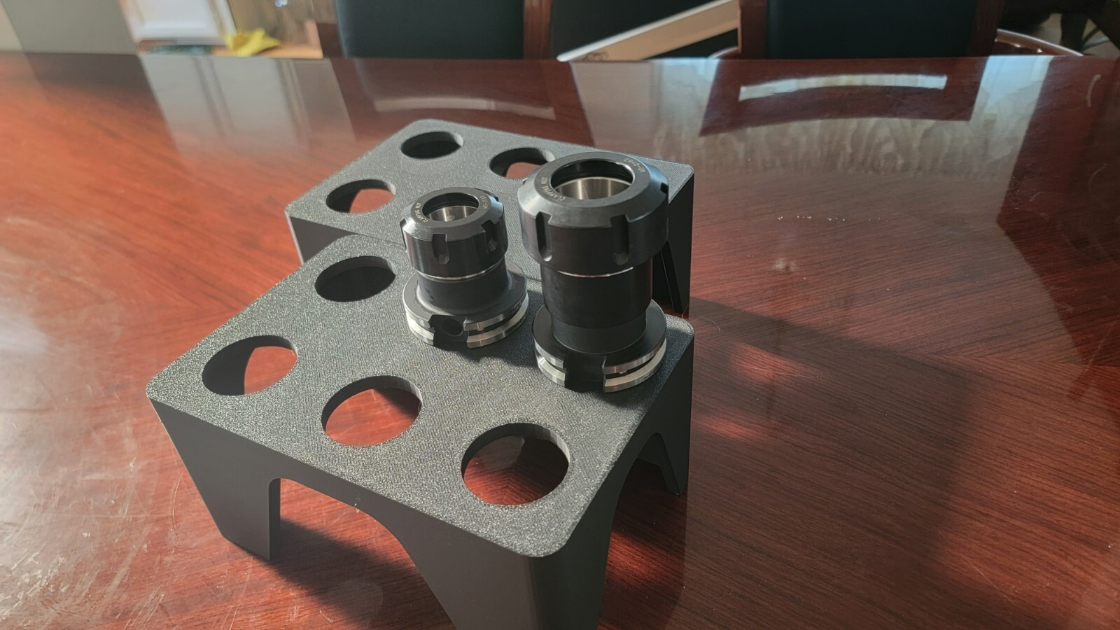 2-Pack CAT40/BT40/NMTB40 CNC Tool Holder Rack - Holds 12 Tools, 40 ...