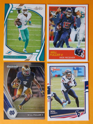 Will Fuller V 4 Card Lot | eBay