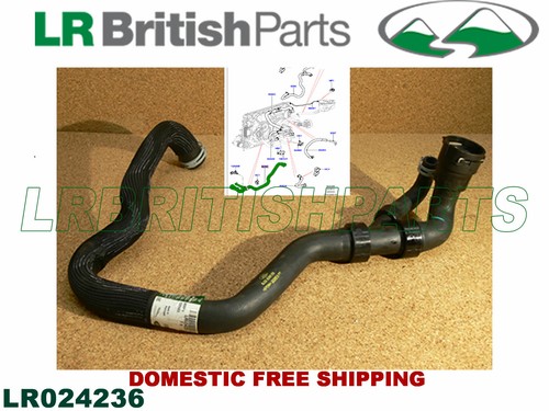 GENUINE LAND ROVER RADIATOR BOTTOM HOSE LR2 RANGE ROVER EVOQUE LR024236 ...