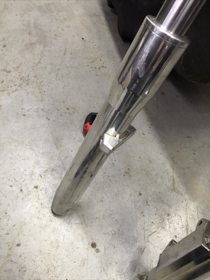 41MM BILLET WIDE GLIDE FRONT END FORKS HARLEY Davidson Triple Tree ...