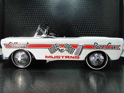 Ford Mustang MINI Pedal Car Metal Collector Model Classic Race Toy1969 ...