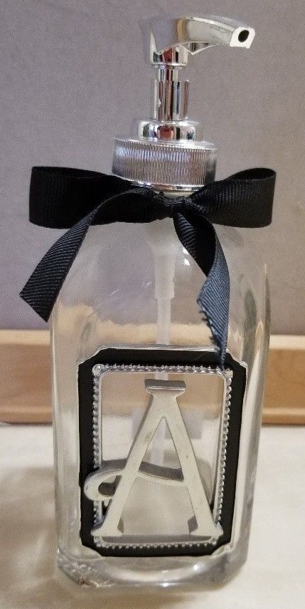 Monogram Soap Dispenser