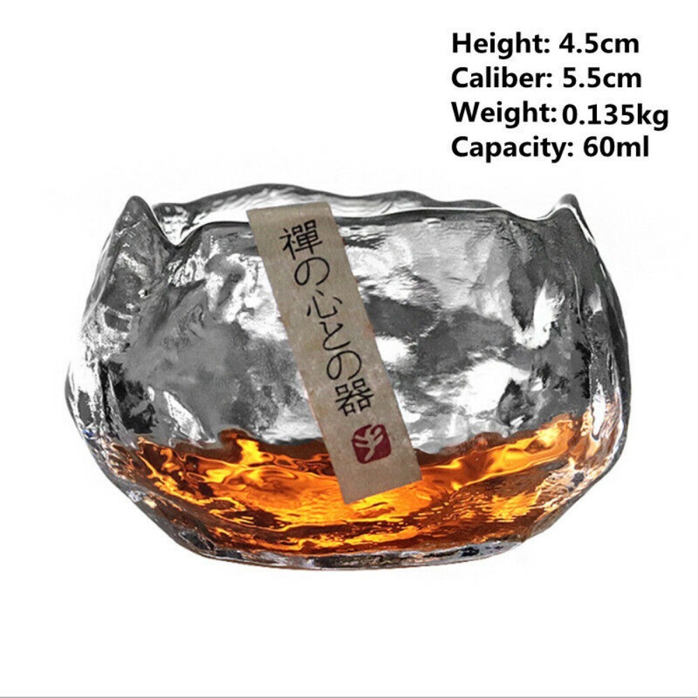 Japanese Zen Tea Cups Glacier Glass Tea Cups Chinese Kungfu Tea Cup Ice ...