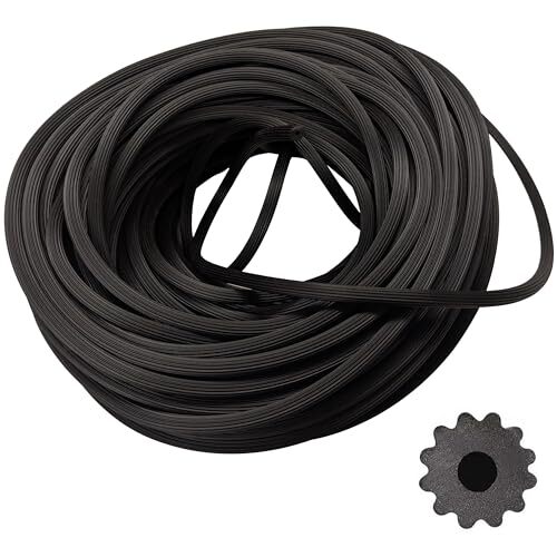 Screen Spline - 0.125", 100 Feet Roll - Round Screen Retainer Spline ...