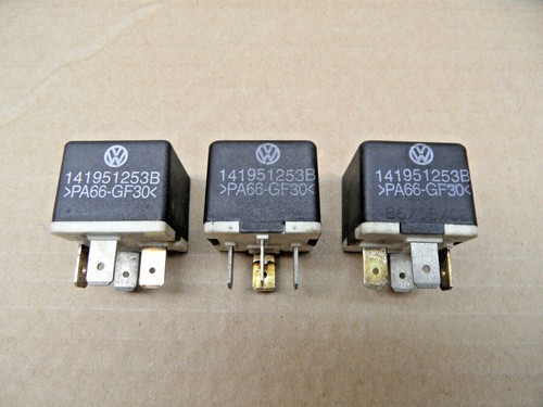 3x Shunt Relay 12V 40A Maker Relay 53 VAG 141951253B VW Audi | eBay