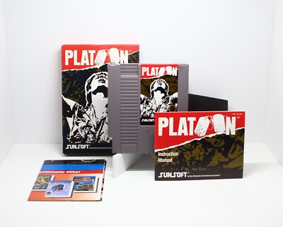 NES PLATOON - NINTENDO COMPLETE IN BOX - GREAT CONDITION | eBay