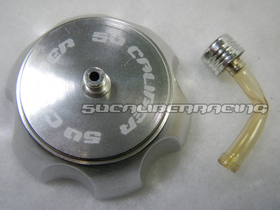 Billet Aluminum Gas Cap 80cc 110cc 125cc 500cc 250cc Dirt Bike Quad 4 ...