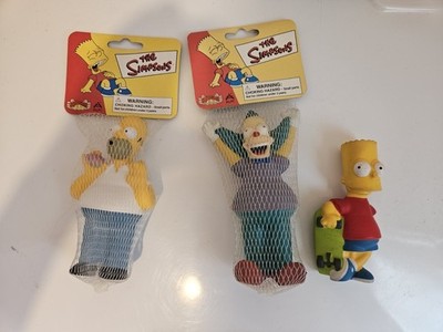 Simpsons Squeezies stress doll Lot. Homer, Bart, Krusty. | eBay