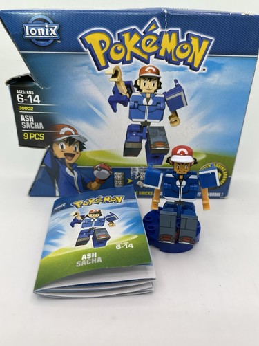 Pokemon Ionix Shapeshifting Bricks Toy Figure 30001 Ash Sacha Ketchum 9 ...