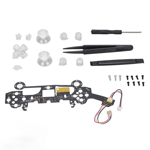 Custom LED Light Button Kit for PS5 D Pad 8 Colors 19 Modes DIY Face ...