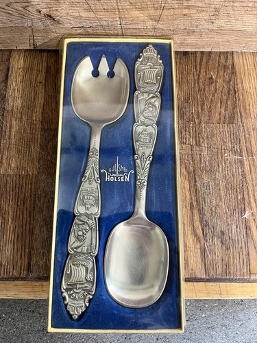 Holsen Tinn (Norge) Serving set In Original Box | eBay UK