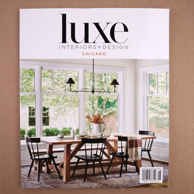 New Luxe Interiors & Design Magazine Chicago July/August 2021 | eBay