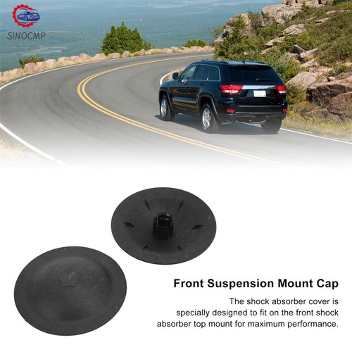 2X Top Shock Absorber Mount Nut Cover Caps 51938656 For Fiat 500/Abarth ...