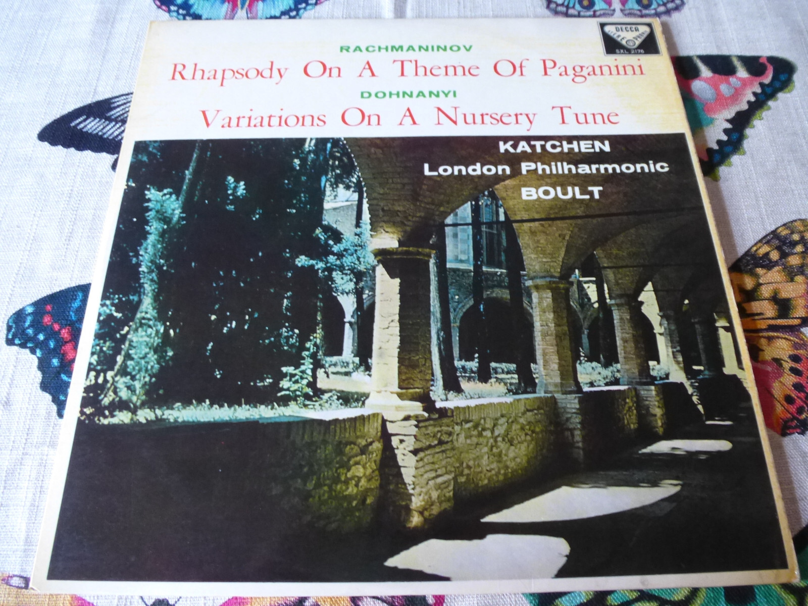 RACHMANINOV RHAPSODY ON A THEME OF PAGANINI JULIUS KATCHEN 1960 DECCA ...