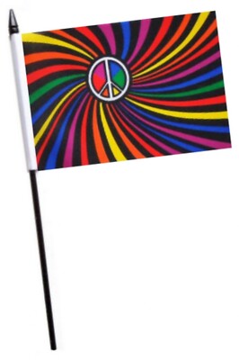 Rainbow Gay Pride CND Small Hand Flag (6" x 4") | eBay