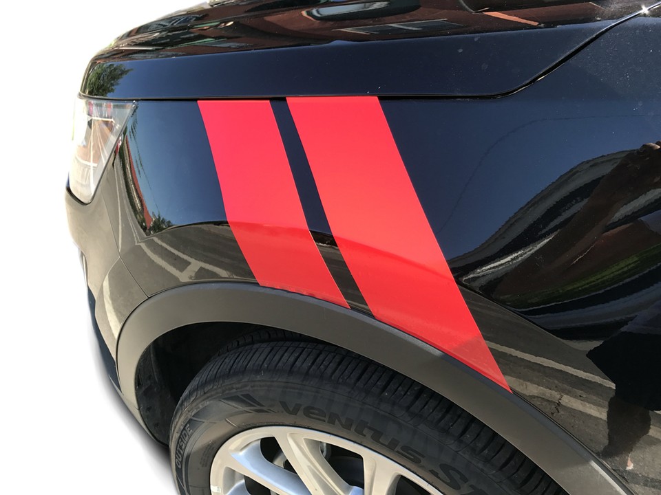 Fender Racing Hash Stripes Decal set for 2016 2017 2018 2019 Ford ...