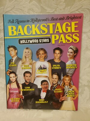 Backstage Pass Magazine Hollywood Stars | eBay