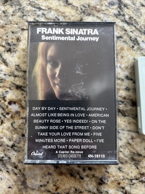FRANK SINATRA: Sentimental Journey Cassette Tape Nice condition 4N ...