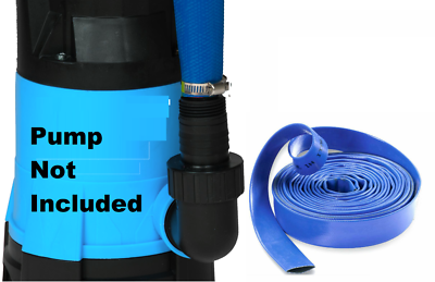 Submersible Water Pump Hose Flat