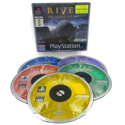 Riven - The Sequel To Myst - Sony Playstation 1 PS1 PAL | eBay