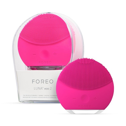 Foreo Luna Mini 2 Sonic Facial Cleansing Device ( Fuchsia ) NEW IN BOX ...