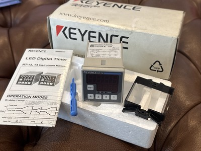 NEW Keyence RT-14 LED Digital Timer 12-24VDC SURPLUS FAST SHIPPING | eBay