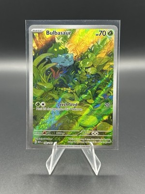 Bulbasaur NM 166/165 Sv: Scarlet & Violet 151 Pokemon TCG Holo ...